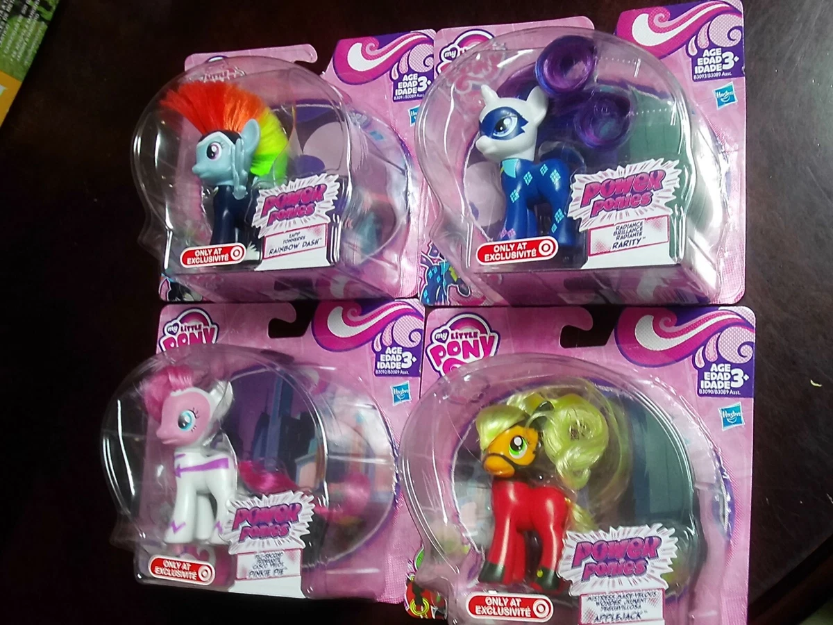 My Little Pony Exclusive Power Ponies Complete Set Of