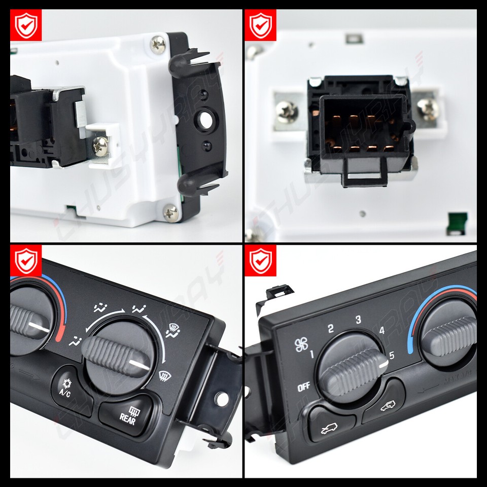 A/C Heater Climate Control Panel for 1999-2002 Chevy Tahoe Silverado ...