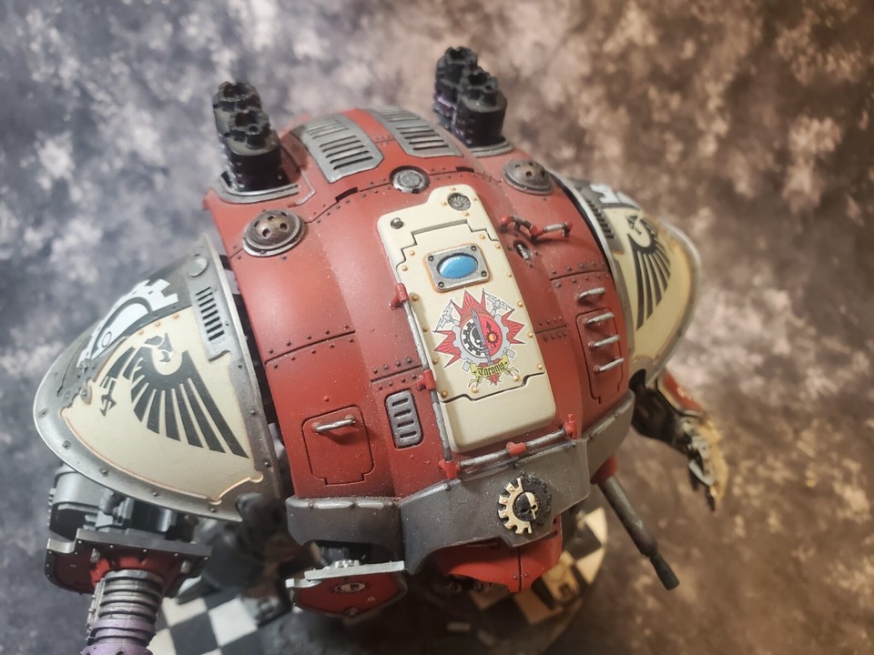 Warhammer 40k Adeptus Mechanicus Painted Imperial Knight Knights Errant ...