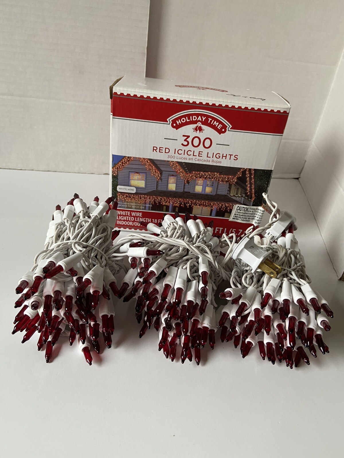 Holiday Time Christmas Lights Multi-Colored Mini Lights - 300ct ...