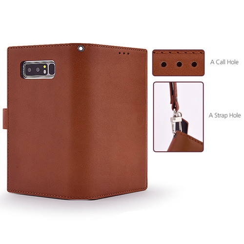 Dakota Genuine Leather Diary Case for iPhone 17 16 15 Pro Pro Max ...
