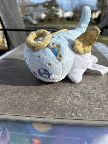 Aphmau Blue/White 6" Long Plush Stuffed Animal Kitty Cat Angel Gold ...