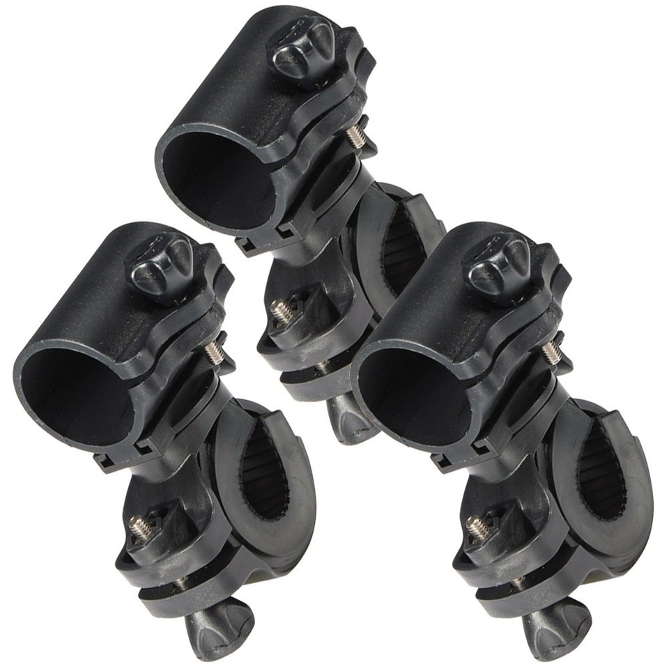 3Pcs Bike Light Mounting Bracket for Flashlight Holder Cycling Torch ...