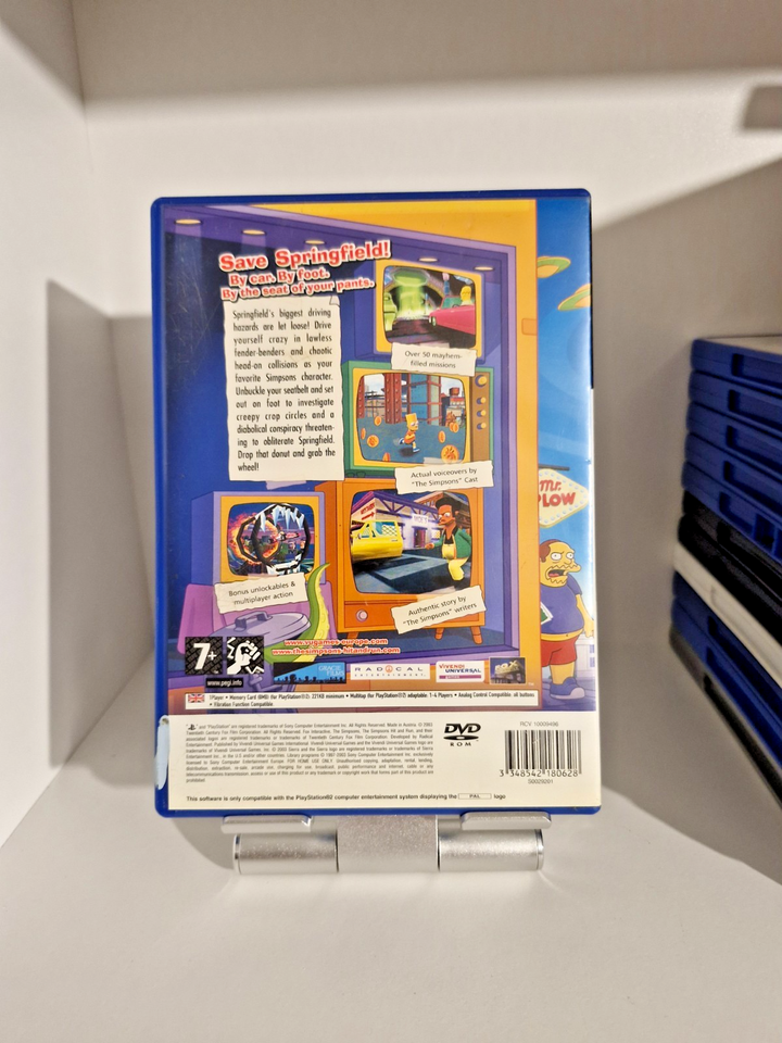 The Simpsons: Hit & Run (Sony PlayStation 2 PS2) – PAL – Complete with ...