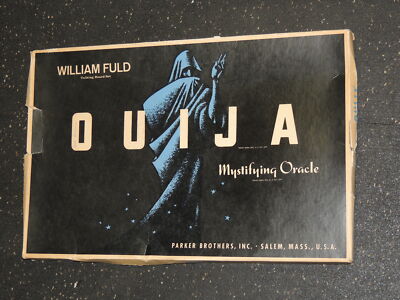 Vintage Antique William Fuld Talking Board Set Ouija Parker Brothers ...