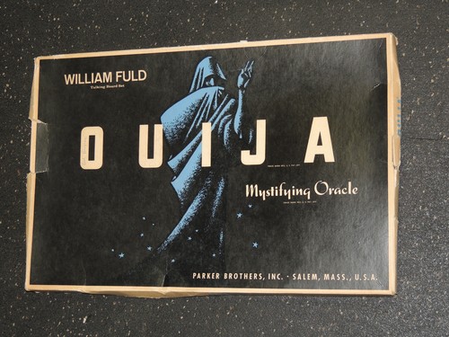 Vintage Antique William Fuld Talking Board Set Ouija Parker Brothers ...