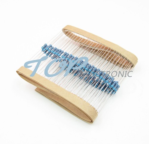 100PCS 22KΩ 22K Ohm 1/4W 0.25W 1% accuracy Metal Film Resistors RoHS R ...