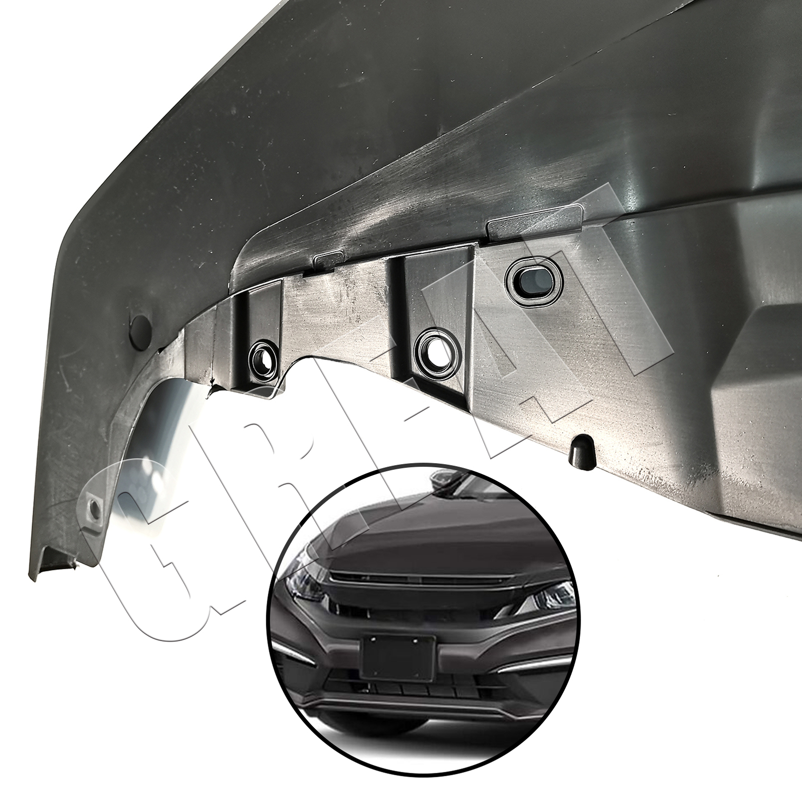 HO1036129 71102TGGA50 Bumper Face Bar Grilles Front for Honda Civic ...