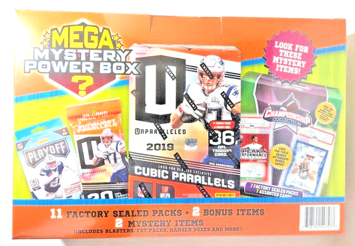 Mystery 2023 Mega Power Box NFL Football MJ Holdings - 11 Packs for ...