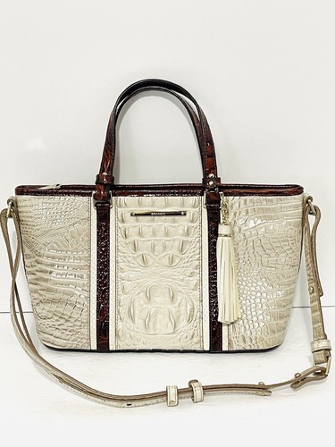 Brahmin Mini Asher Embossed Melbourne Shoulder Handbag Excellent ...