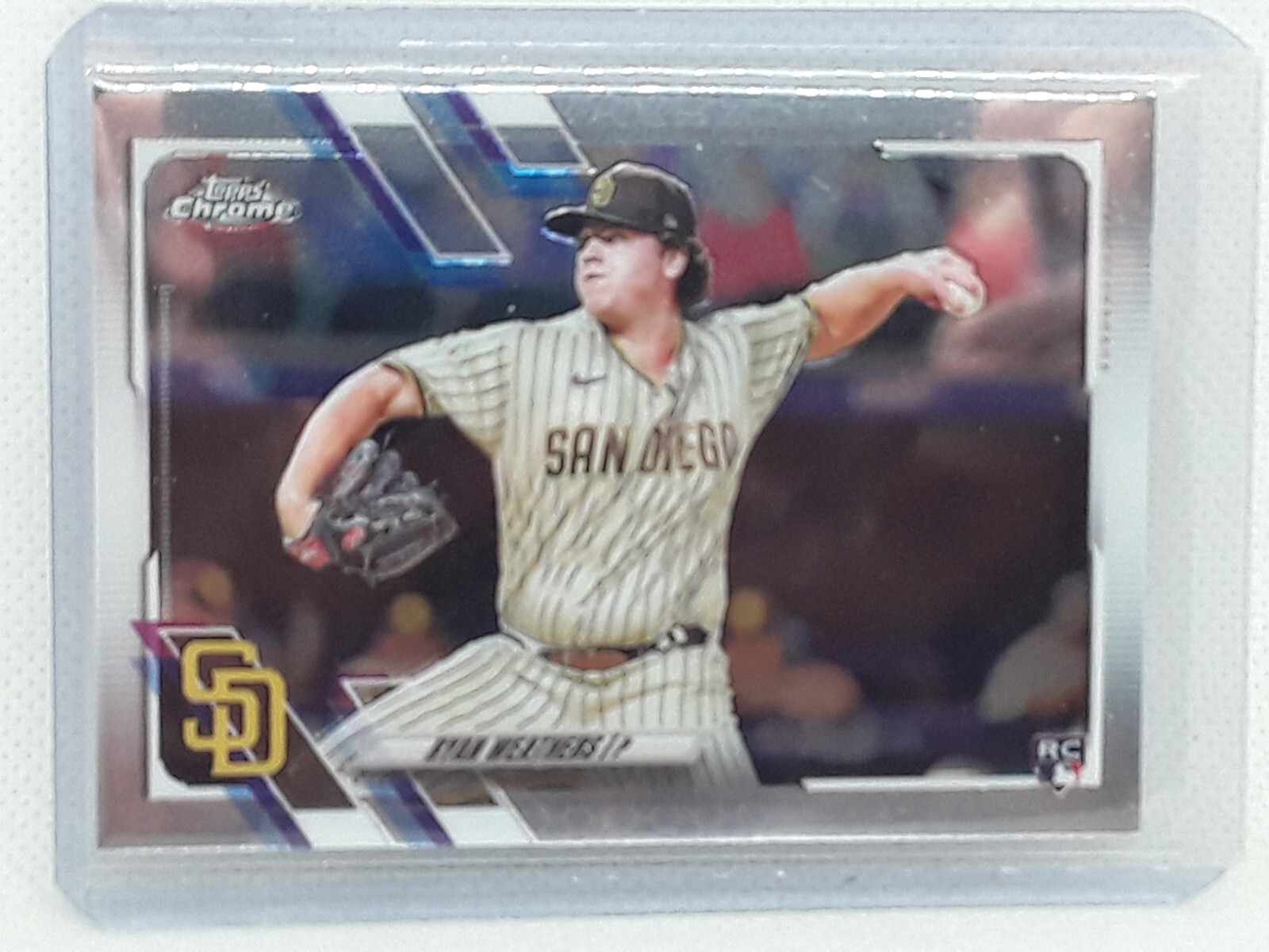 Ryan Weathers 2021 Topps Chrome Baseball - #97 RC - San Diego Padres | eBay