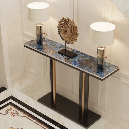 47" Modern Luxury Console Table Entryway Hallway Display Stand Lounge ...