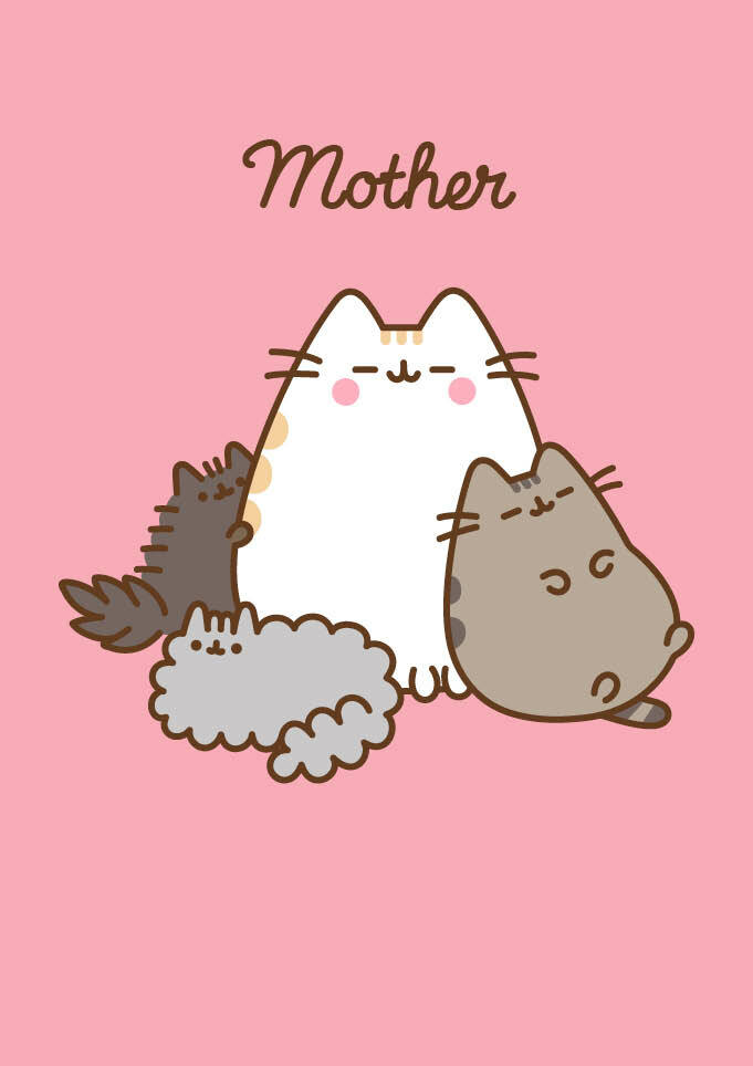 Pusheen Birthday Card