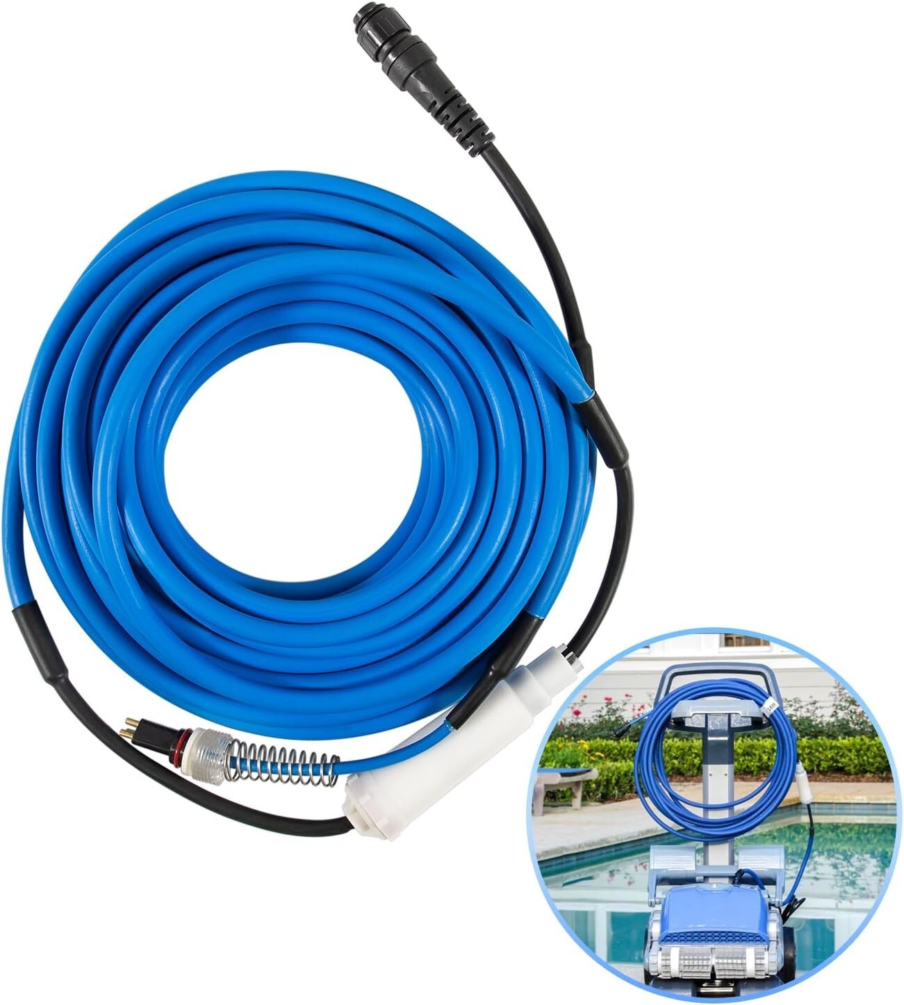 For Dolphin Supreme M4 M5 M400 Pool Cleaner DIY Cable with Swivel 3 ...