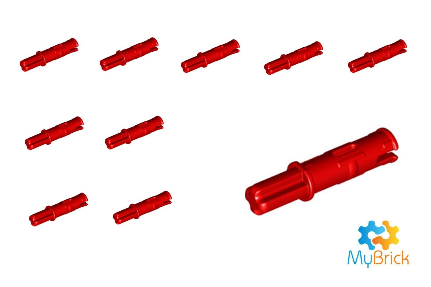 Genuine LegoⓇ 60x Axle Pin Pack 3749 - 43093 - 11214 - 18651 - 65249 ...