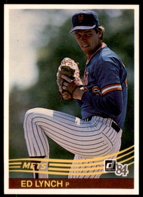 1984 Donruss Ed Lynch New York Mets #75 | eBay
