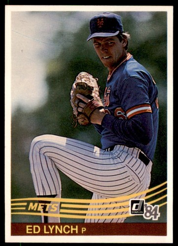 1984 Donruss Ed Lynch New York Mets #75 | eBay