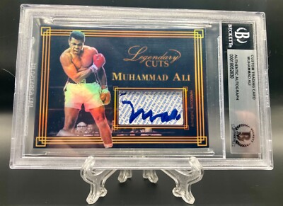 Muhammad Ali Signed Custom Card Slab w/ Beckett Coa Boxing HOF Auto | eBay
