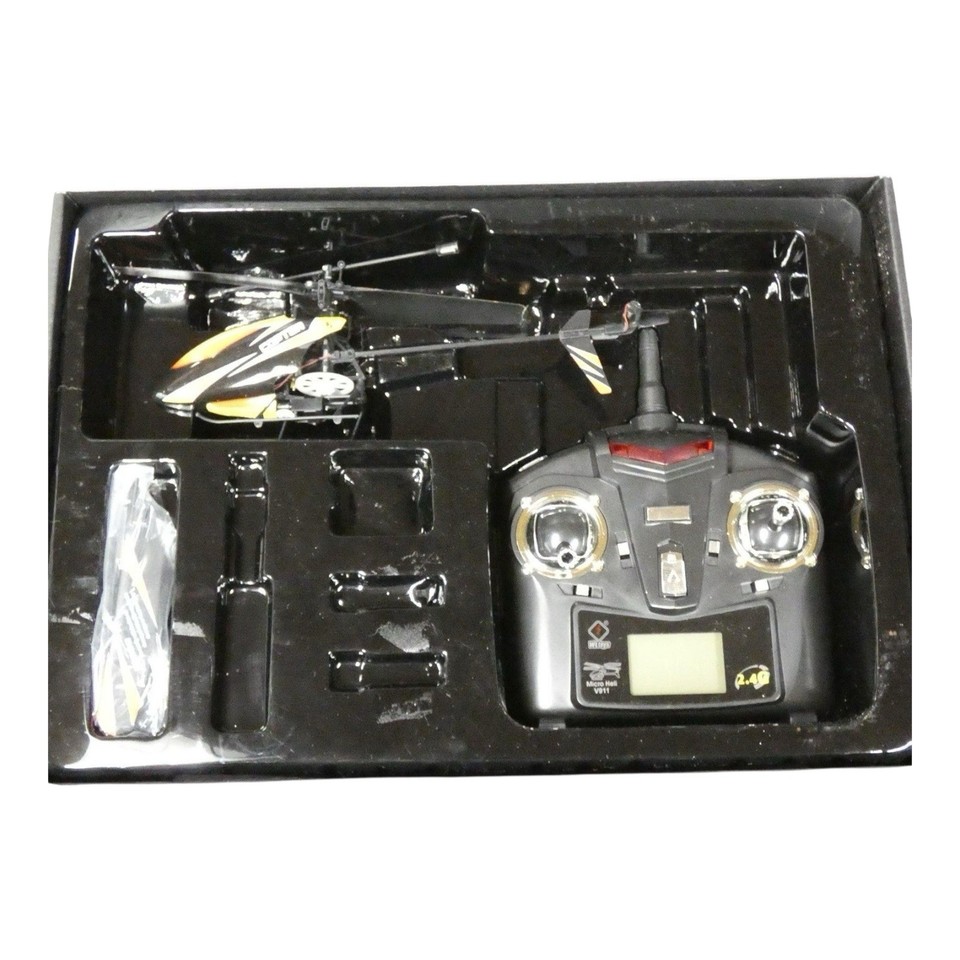 WLtoys RC Helicopter 4CH Copter Micro Series V911 2.4G New open Box | eBay