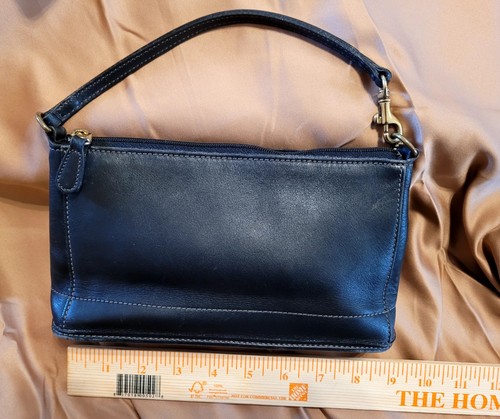 Vintage Coach 9311 Mini Hand Bag/ Pouch Black Vintage Good Used ...
