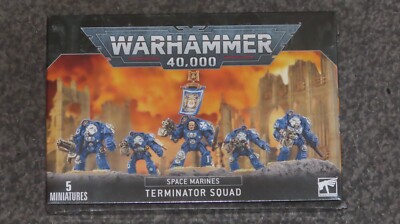 Games Workshop Warhammer 40k Space Marines Terminator Squad New BNIB ...
