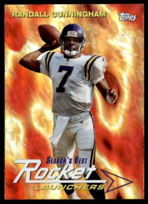 1999 TOPPS SEASON'S BEST ROCKET LAUNCHERS RANDALL CUNNINGHAM MINNESOTA ...