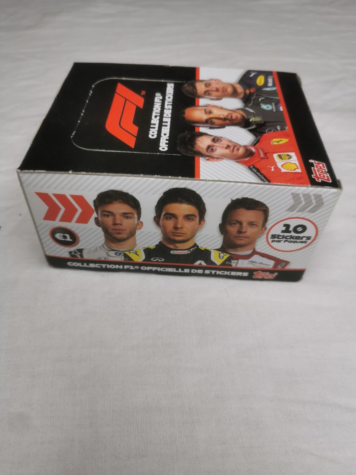 Boîte box Stickers F1 2020 TOPPS (30packs) 300 stickers Hamilton ...