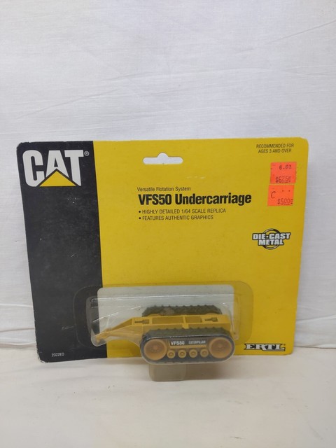 Cat Vfs50 Undercarriage 1995 Ertl Die-cast MIB for sale online | eBay