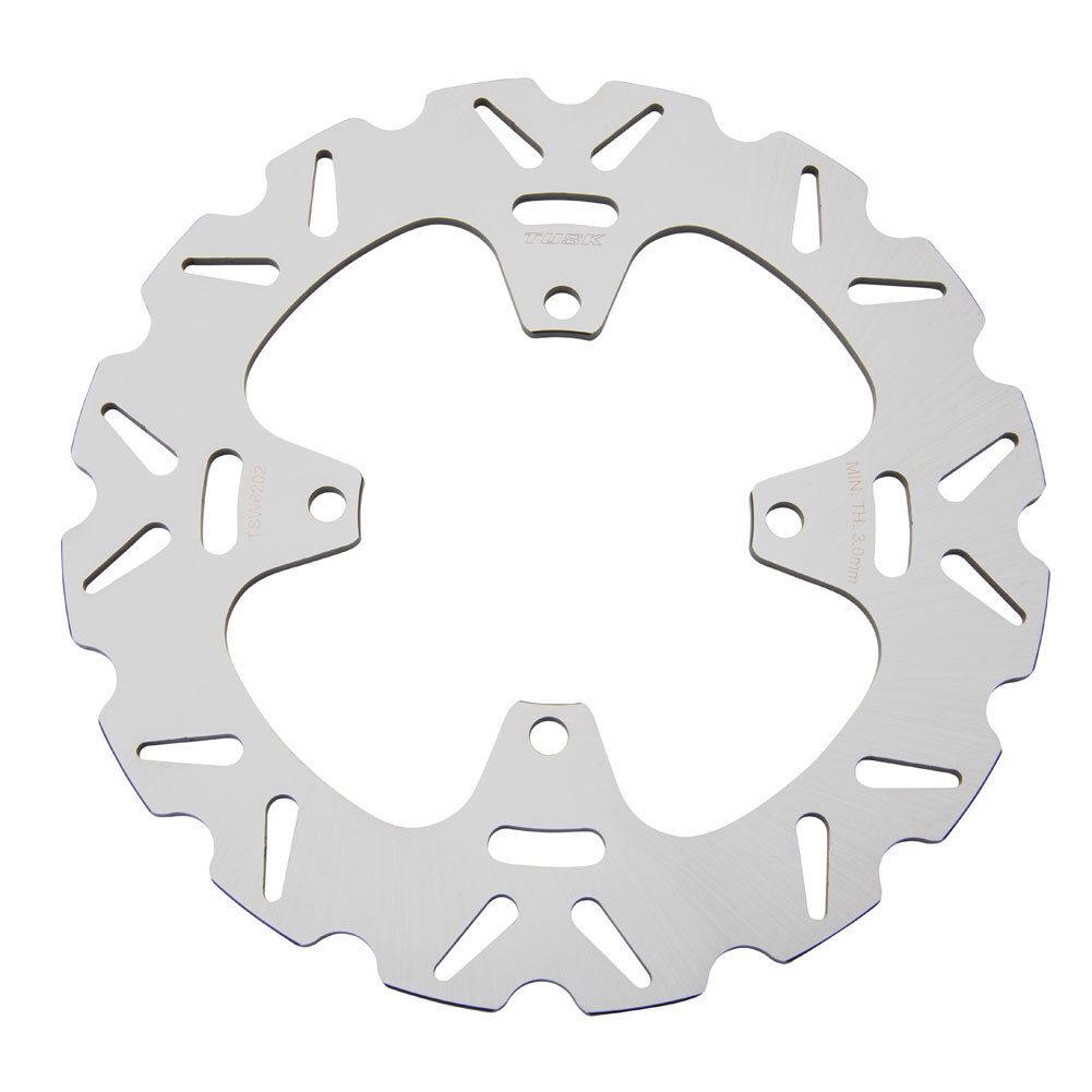 Tusk Stainless Steel Typhoon Brake Rotor, Frnt For POLARIS Sportman 570 ...