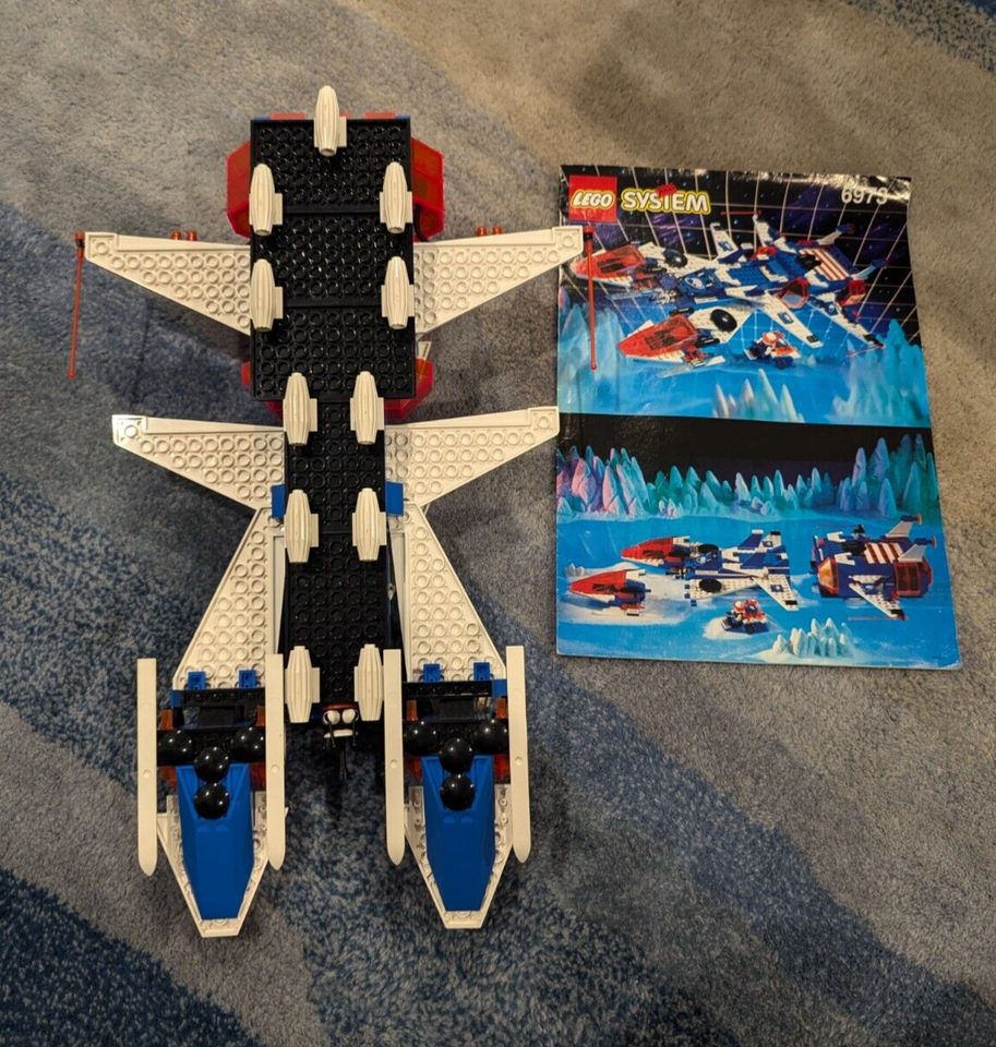 1993 LEGO Ice Planet 2002 Deep Freeze Defender #6973 Complete with ...