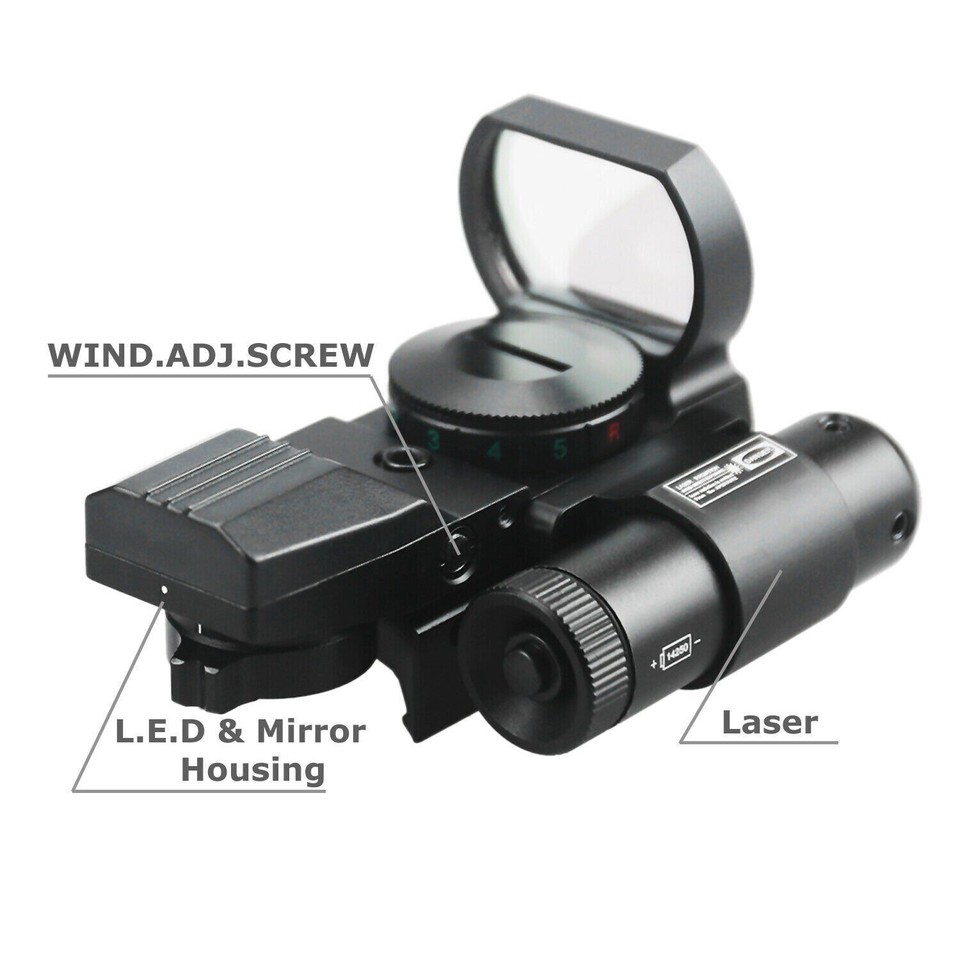 551 552 553 558 Red Green Dot Holographic Sight Scope G33 Hunting ...