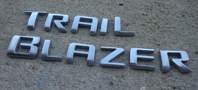 Chevy TrailBlazer emblem letters badge decal Trail Blazer Chevrolet OEM ...