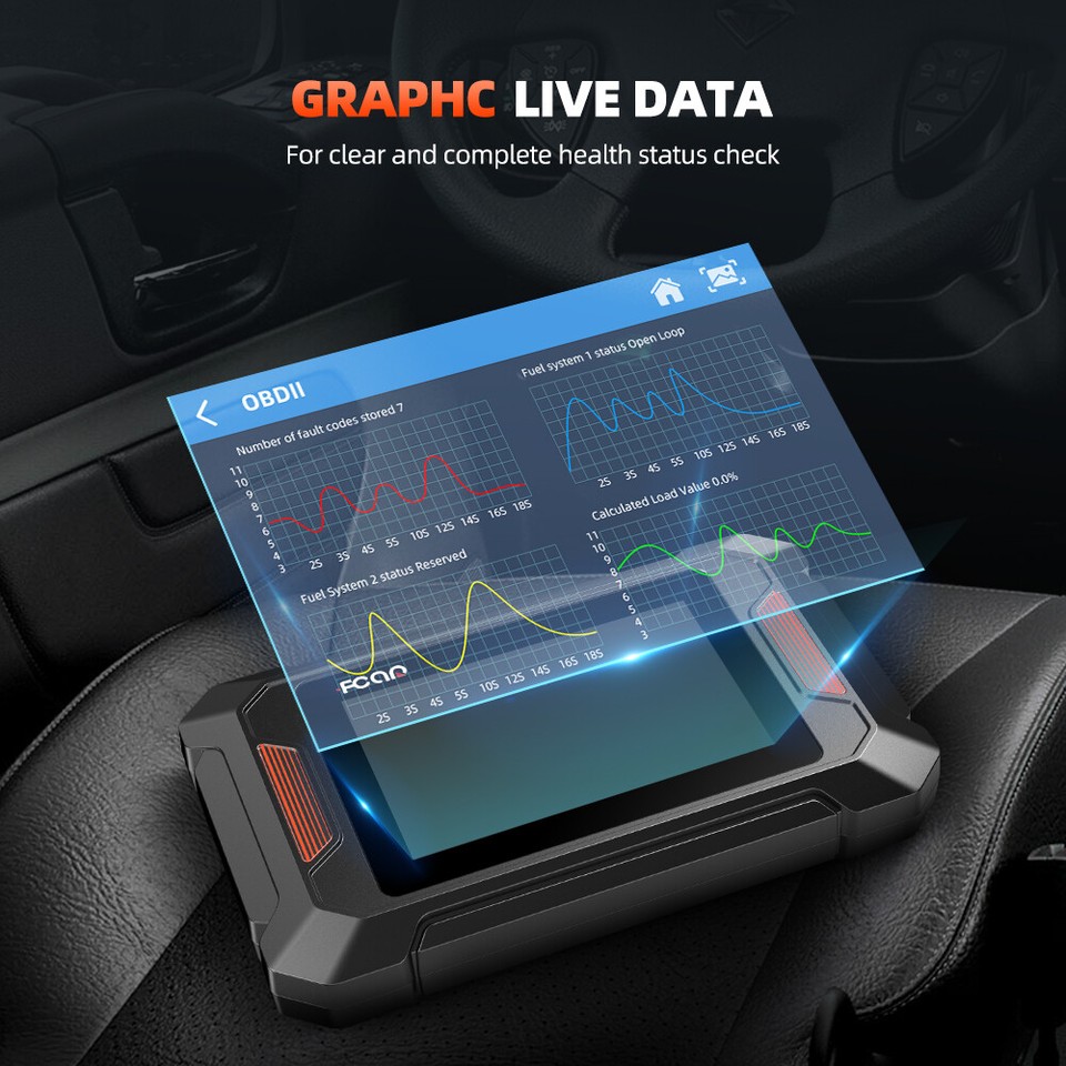 Fcar Heavy Duty Truck OBD Scanner All System Diagnostic Scan Tool DPF ...