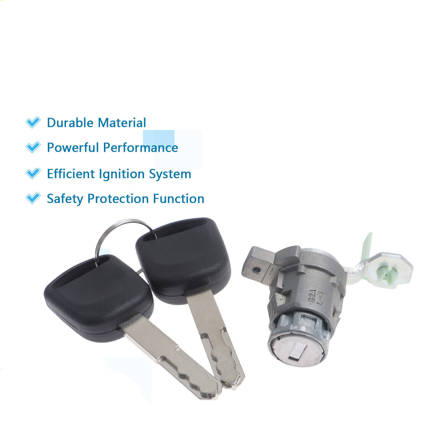 For 2003-2008 Honda Pilot Drivers Door Lock Cylinder With 2 Keys 72185 ...