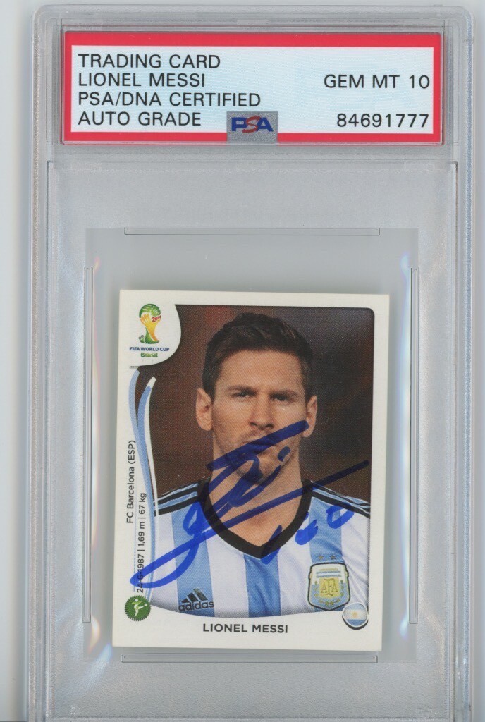 Lionel Messi Autographed Memorabilia | Signed Photo, Jersey ...