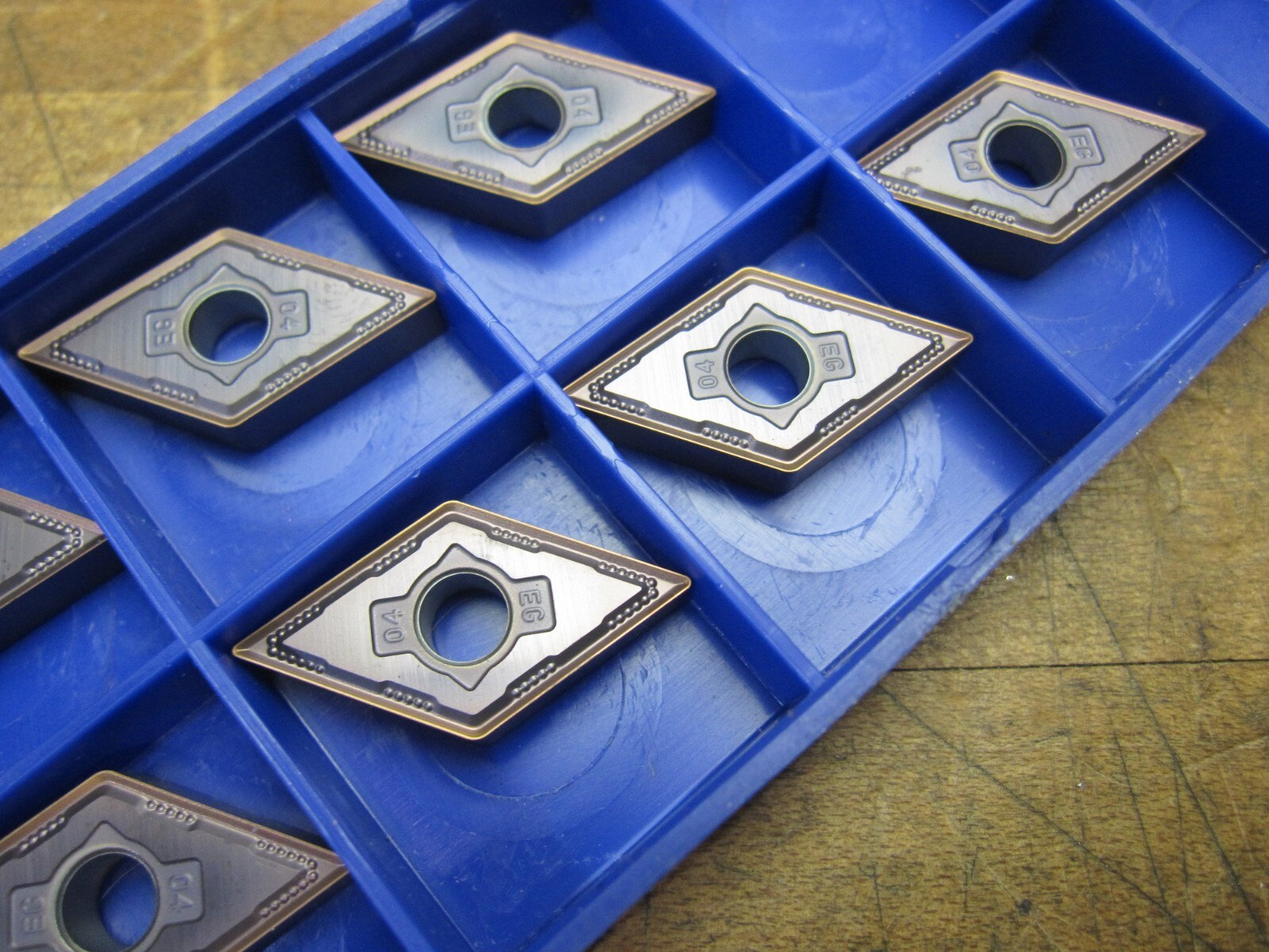 7 NEW Sumitomo DNMG150404N-EG AC510U carbide inserts - La Paz County ...