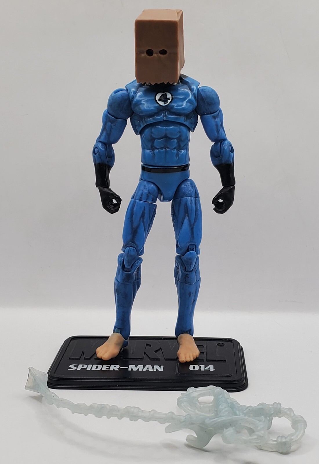 Marvel Universe Fantastic 4 SPIDER-MAN Bag Head Variant 3.75" Figure ...