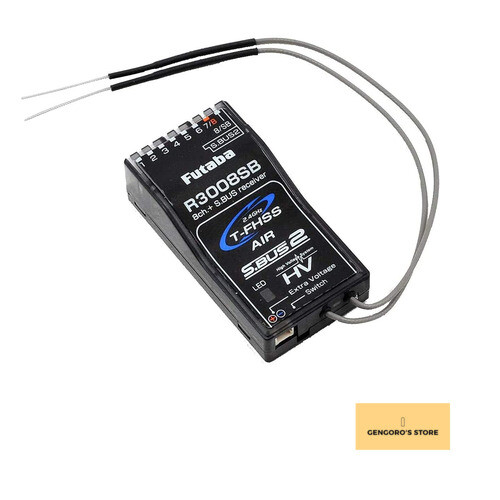 Futaba r3008sb T-3 FHSS Air Receiver 2.4 GHZ CH + S. Bus + S. s. Bus2 ...