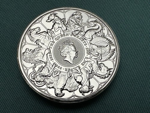 2021 UK Queen's Beast Completer 2 oz Silver Uncirculated Coin | eBay