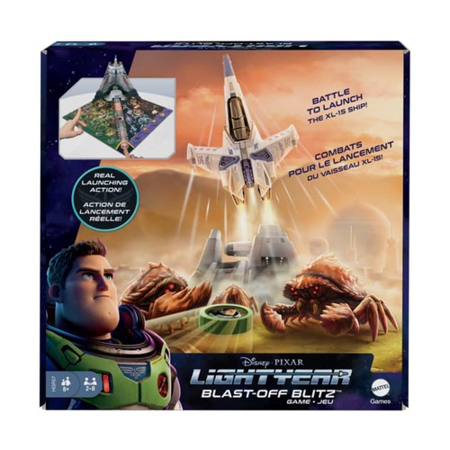 Mattel Boardgame Lightyear - Blast-Off Blitz Box New 194735056392| eBay