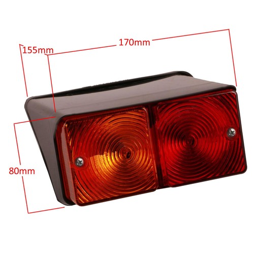 For Ford Tractor Rear Lights LH RH 2600 3600 4100 4110 4600 5610 New ...
