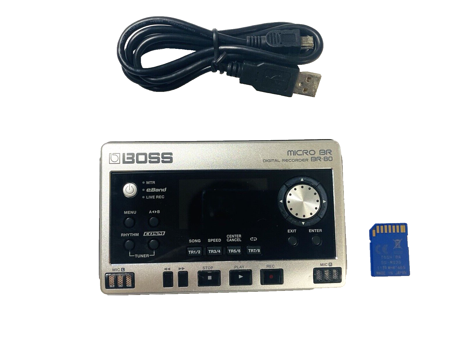 BOSS Micro BR BR-80 Digital Recorder Multi Track MTR Working Good. | eBay