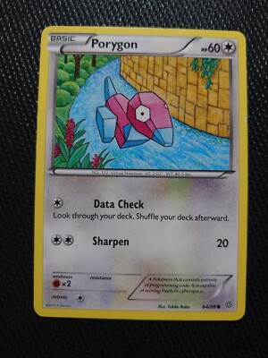 Pokémon TCG Porygon Ancient Origins 64/98 Regular Common - Yukiko Baba ...