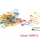 100PCS Calabash Bulb Gourd Pear Shape Small Coilless Tag Craft Safety ...