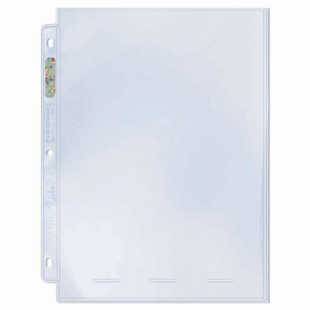 Ultra PRO Platinum Photo Pocket Pages - Clear, Pack of 100 Pieces for ...