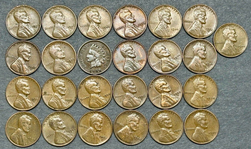 ESTATE SALE OLD US COINS STARTER LOT SILVER DIME BUFFALO NICKELS ...