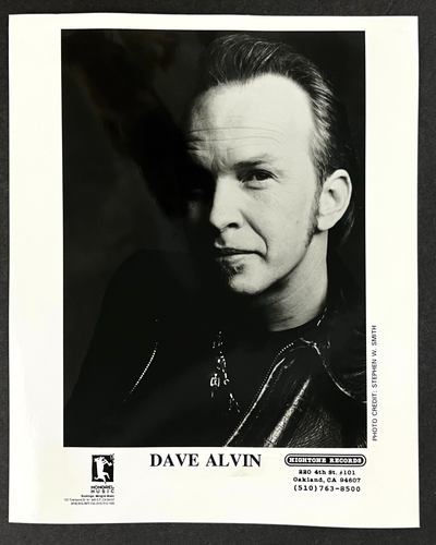 1990s Dave Alvin Guitarist Blasters Vintage Musician Vintage Press ...