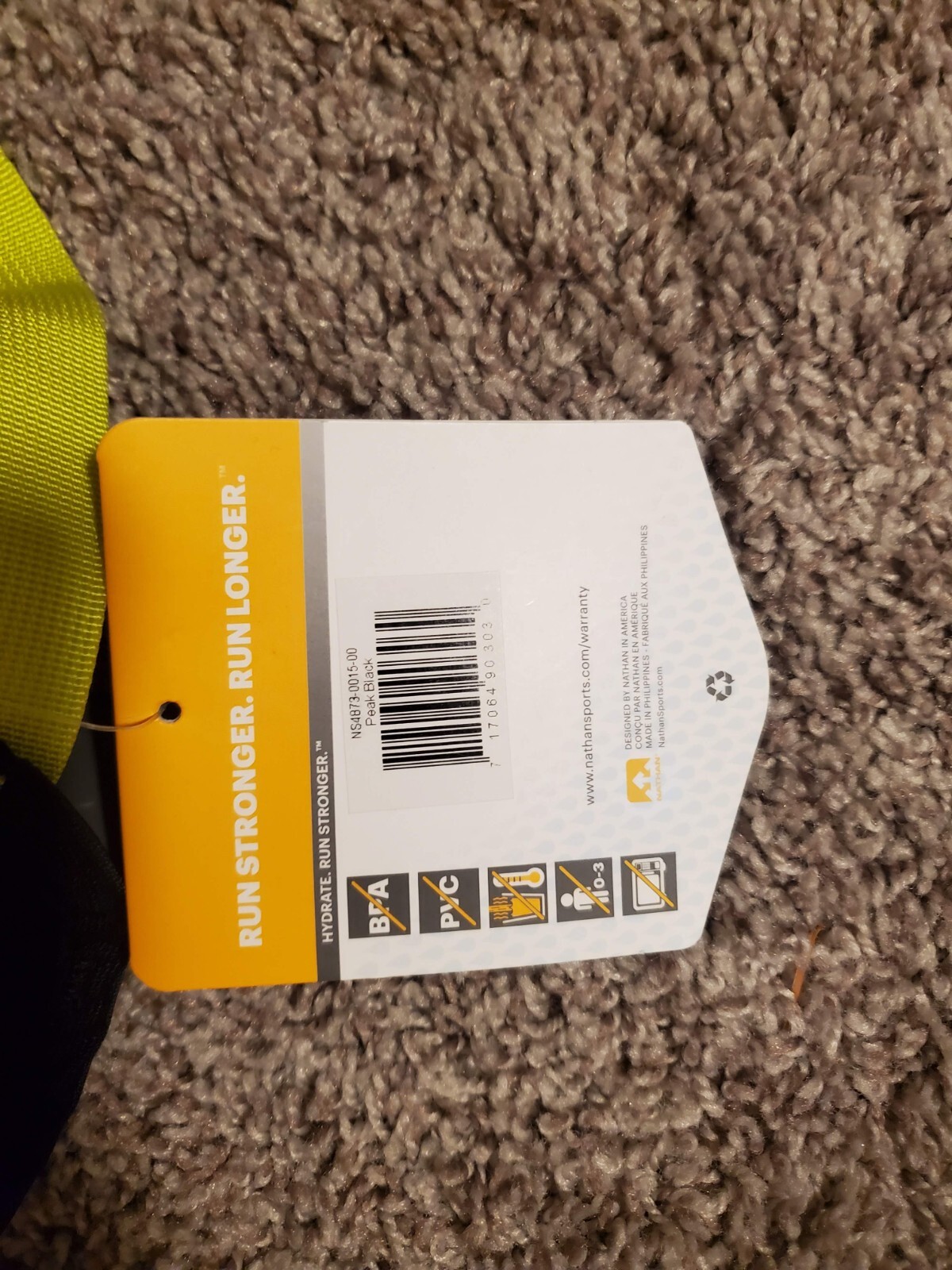 Nathan Peak Hydration Running Pack 18oz with bottle | eBay