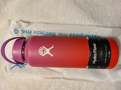 Raspberry Hydro Flask Lava 40oz WM | eBay