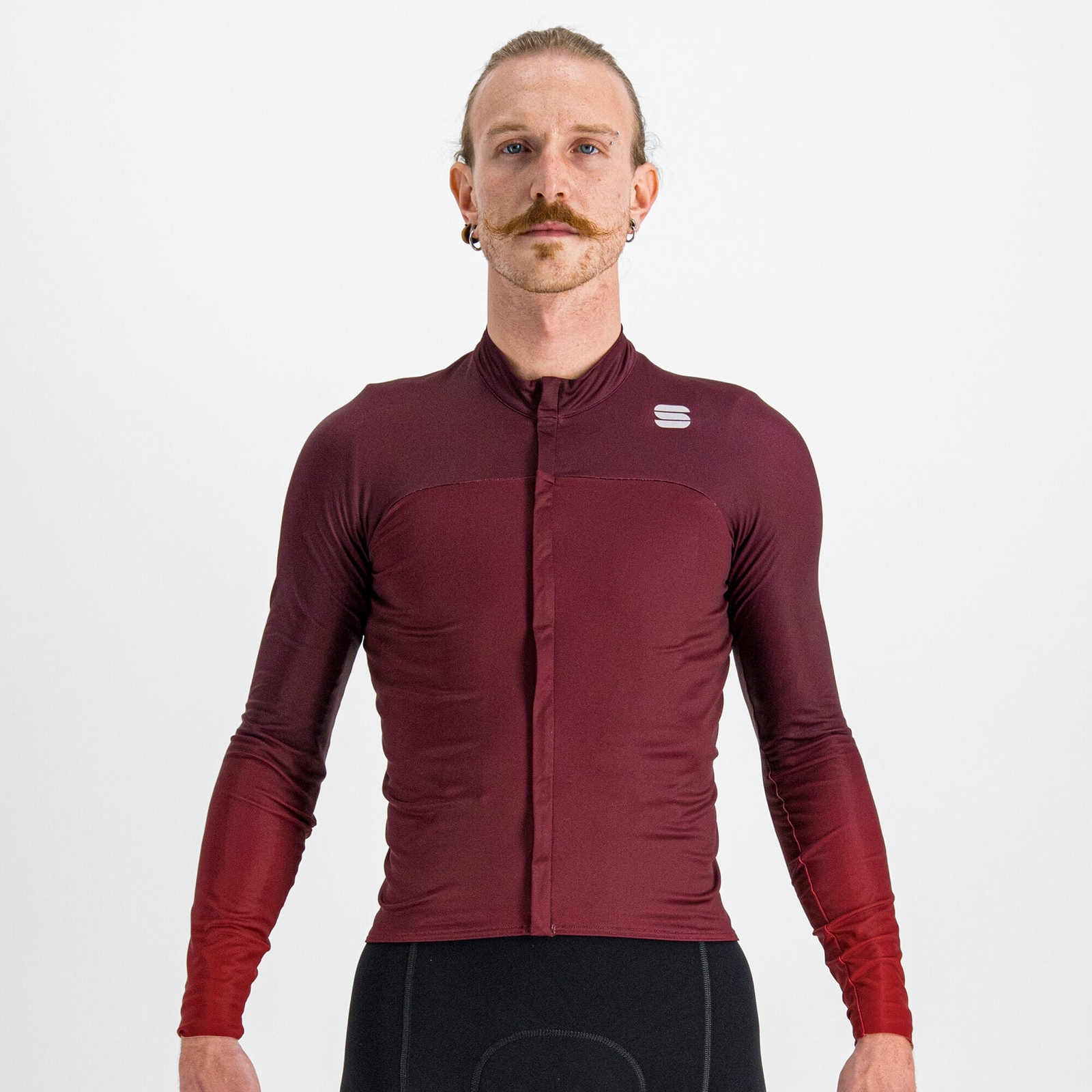 Sportful BodyFit Pro Long Sleeve Jersey 2XL Red Wine/Red Rumba ...